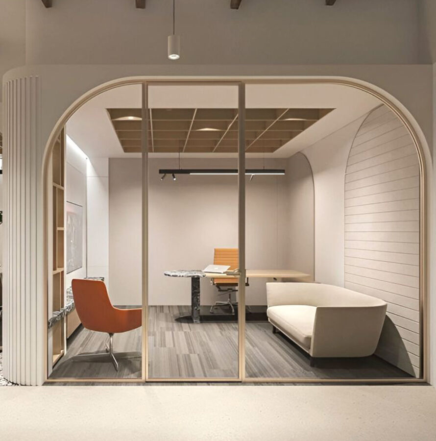 Curved Partition - ibax