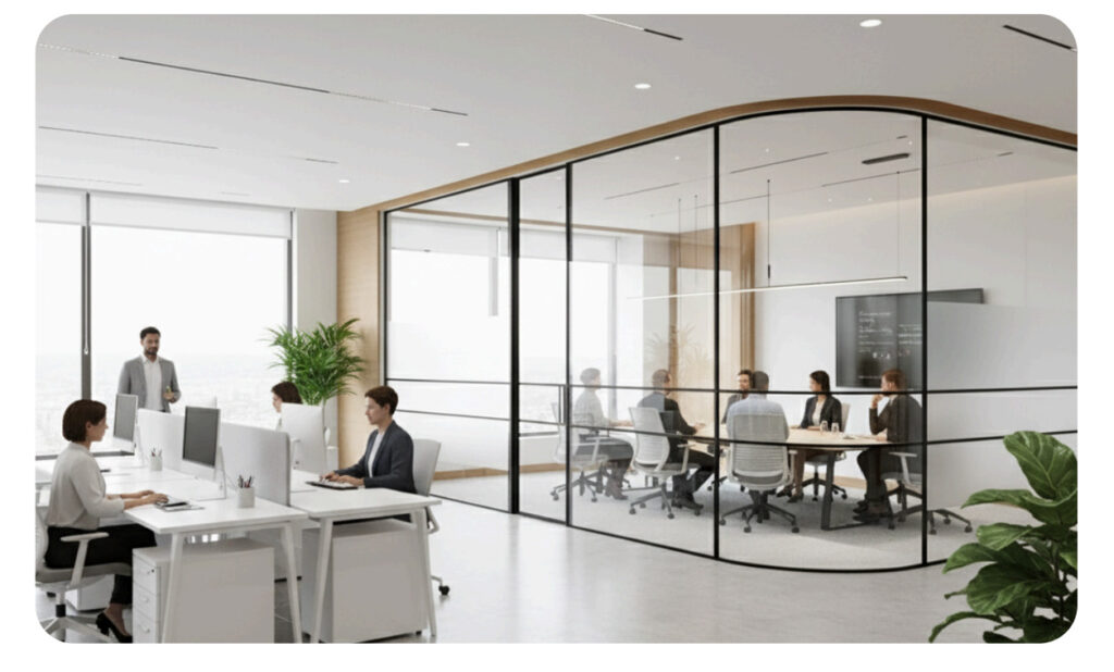 A Complete Guide to Modern Office Partition Systems by Ibax (Slim ...